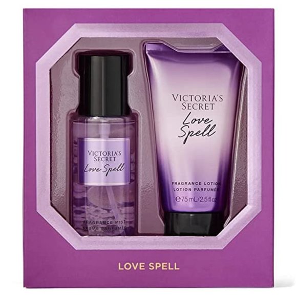 Victoria's Secret | Other | Victorias Secret Love Spell 2 Piece Mini ...